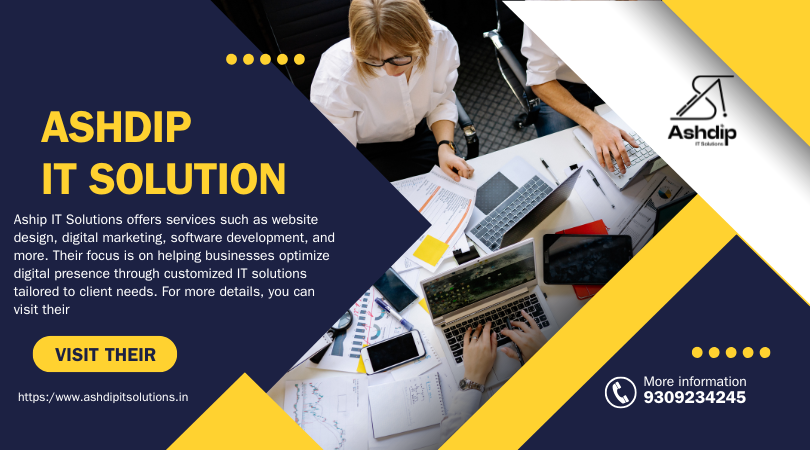 Custom Web Development & IT Solutions | Ashdip IT Solutions